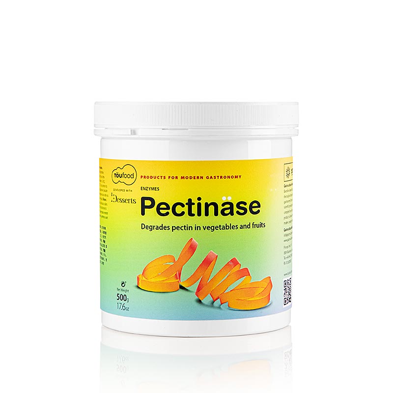 PECTINÄSE Powder, Pectinase Enzym, TÖUFOOD, 500 g – kaukau.de